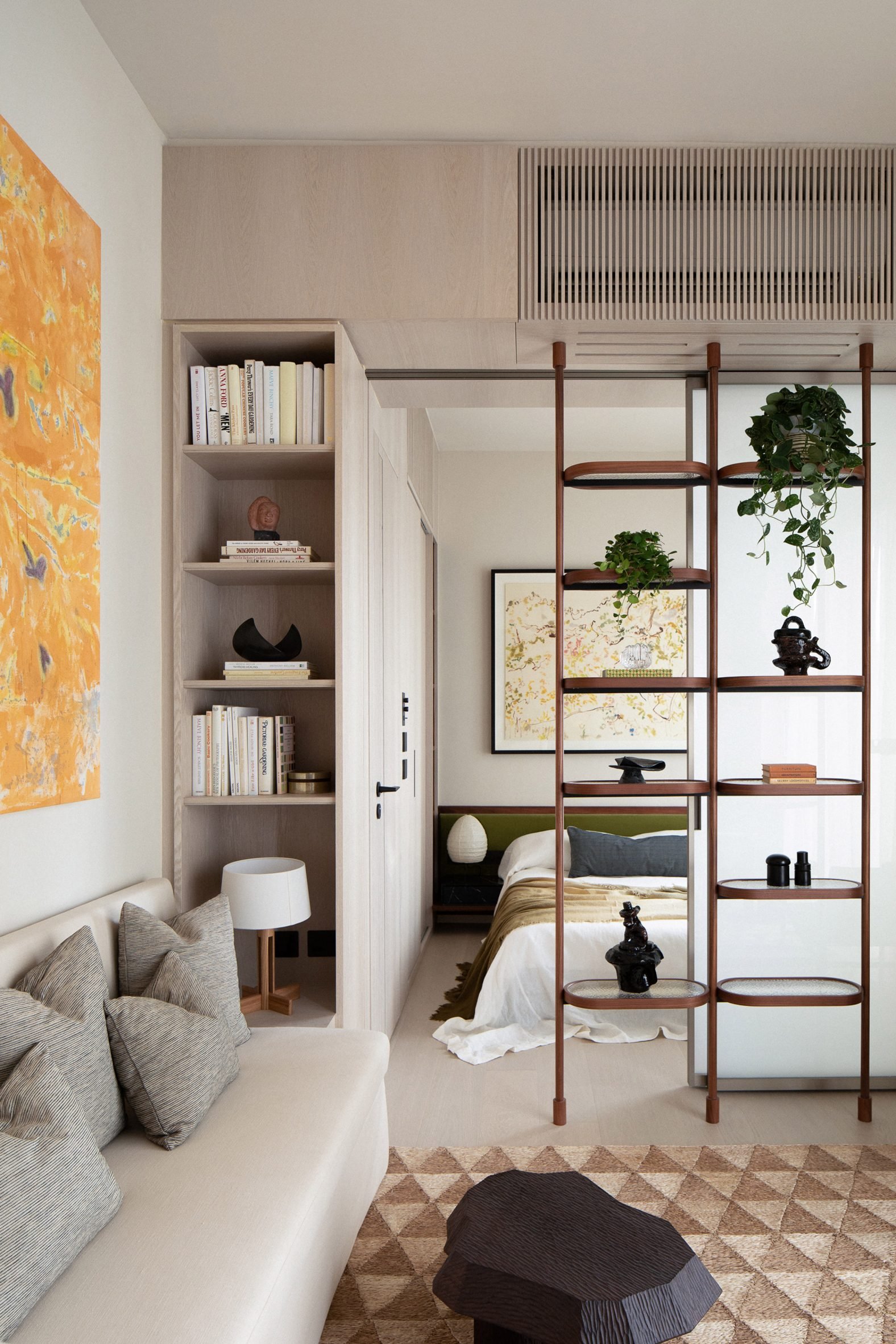 Hong Kong's lush hillsides inform interiors of model apartments by Studio Ella