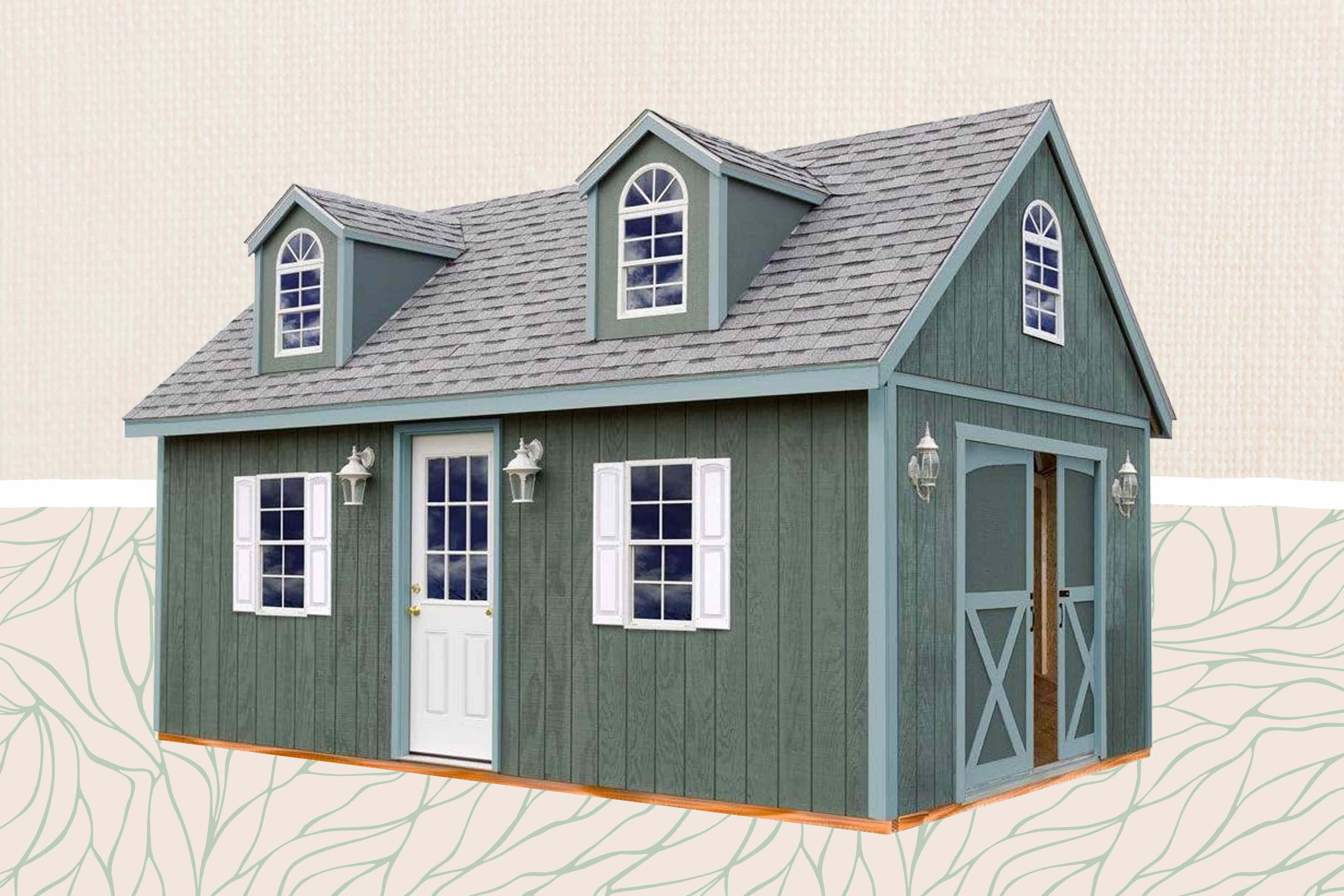 Amazon Dropped a Charming Storage Shed That Could Double as a Tiny ...