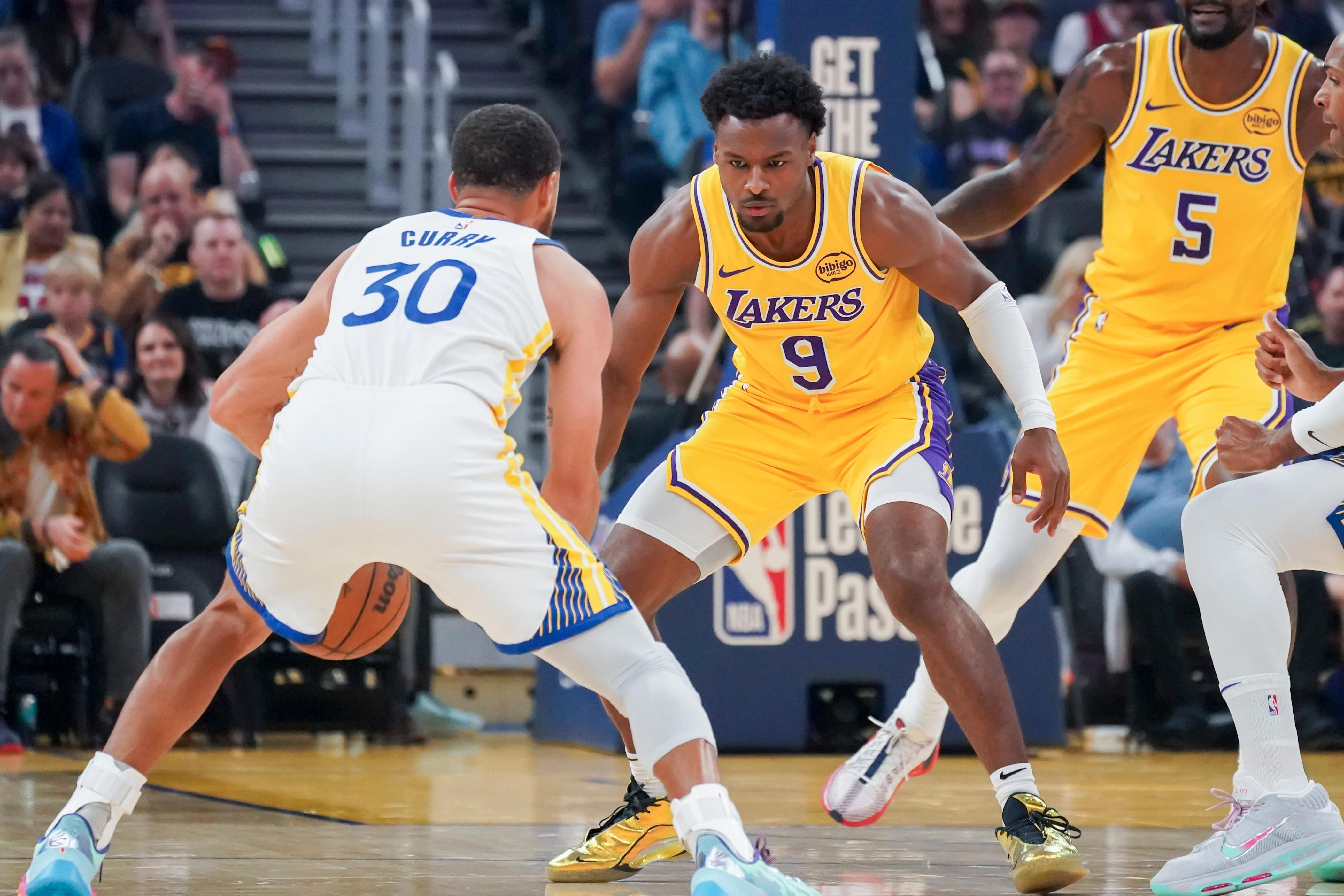 Warriors open preseason with 111-103 win over Lakers