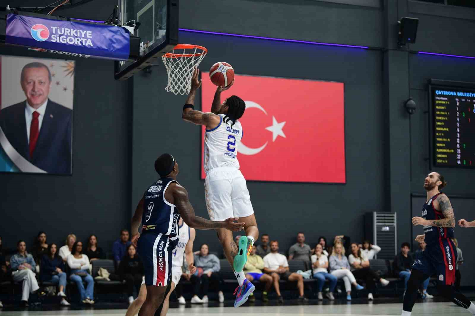 Türkiye Basketbol Ligi: Çayırova Belediyesi: 103 - iLab Basketbol: 76