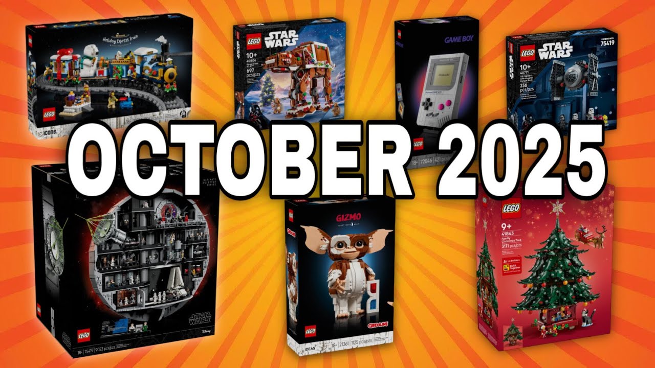 Every LEGO Set Releasing in October 2025