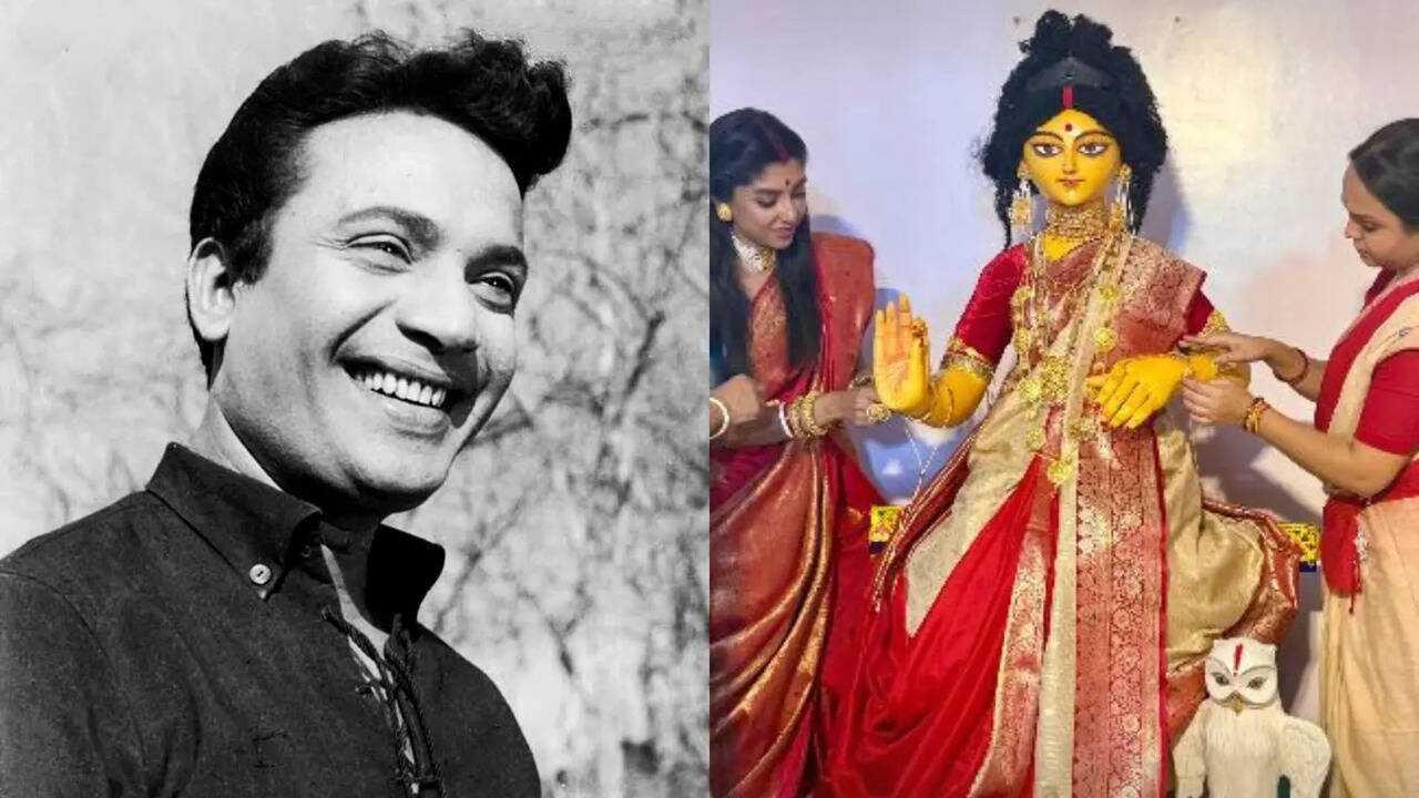 DYK Mahanayak Uttam Kumar's Lakshmi Puja Idol Was Modelled On His Wife ...