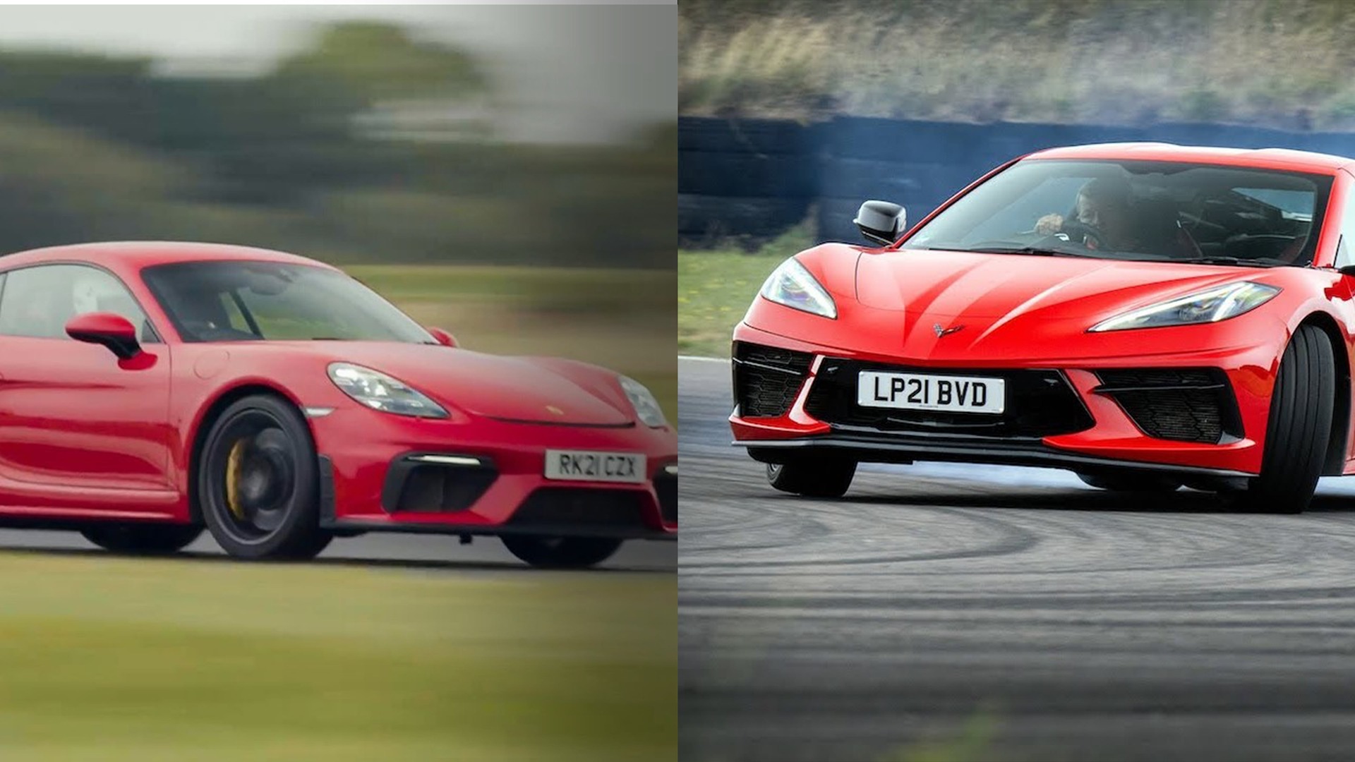 Chevrolet Corvette C8 vs Porsche Cayman GT4