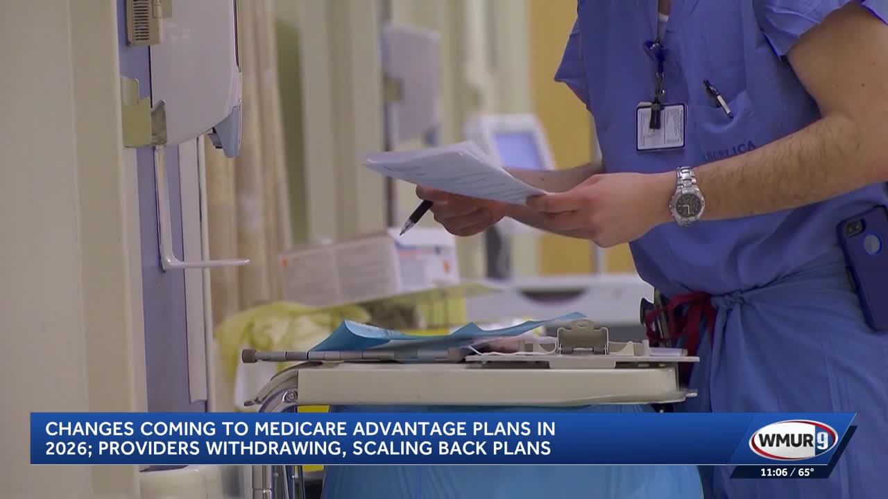 Changes coming to Medicare Advantage plans in 2026; providers withdrawing, scaling back plans