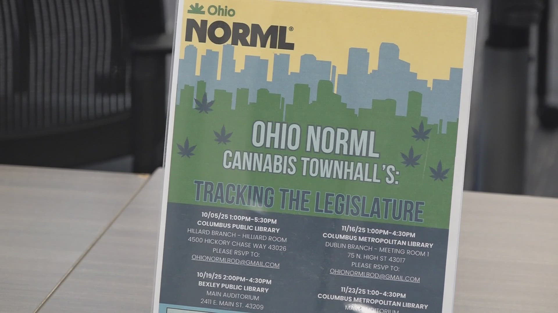 Advocates push back on changes to Ohio marijuana law with town halls