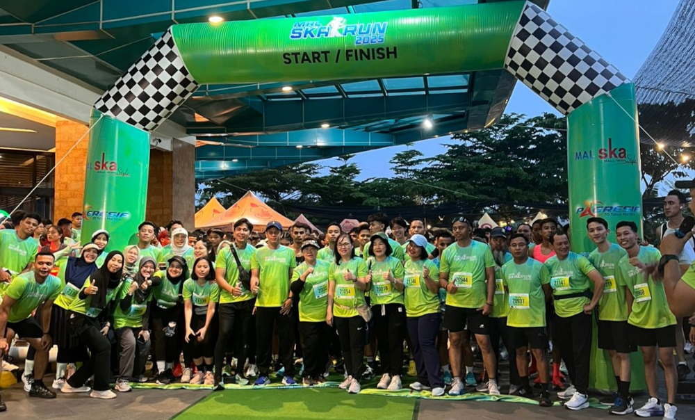 Meriah! Mal SKA Run 2025 Warnai Ulang Tahun ke-20 Mal SKA