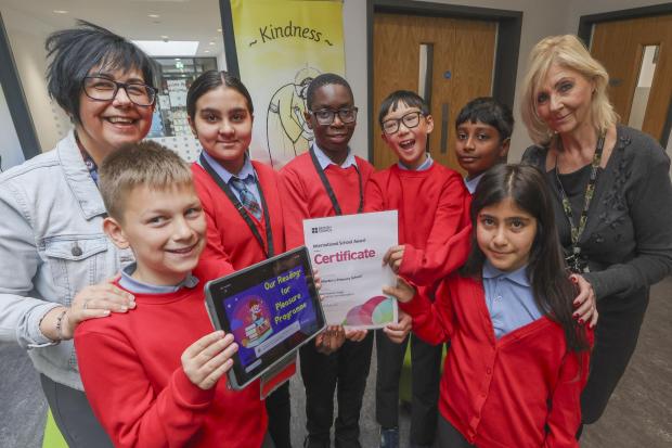 Glasgow school becomes first in city to win international award