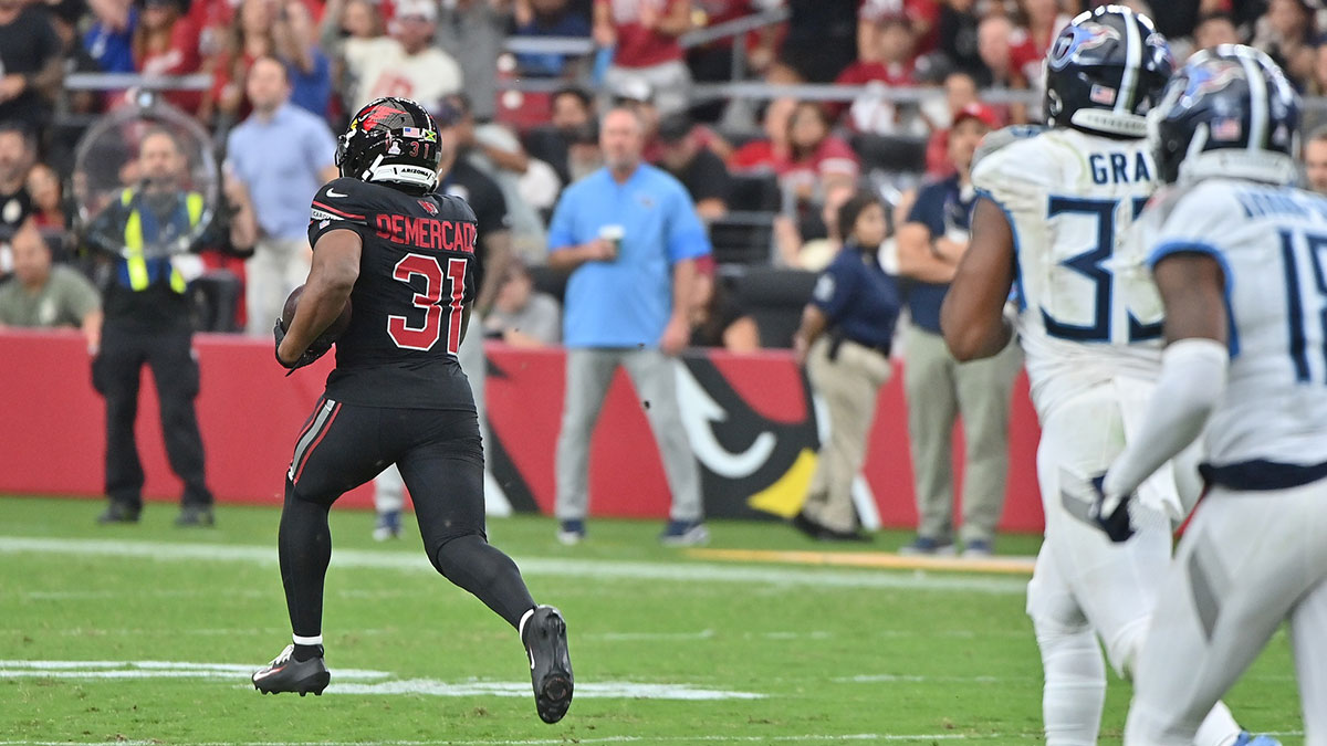 Cardinals’ Emari Demercado becomes latest victim of goal-line fumble ...