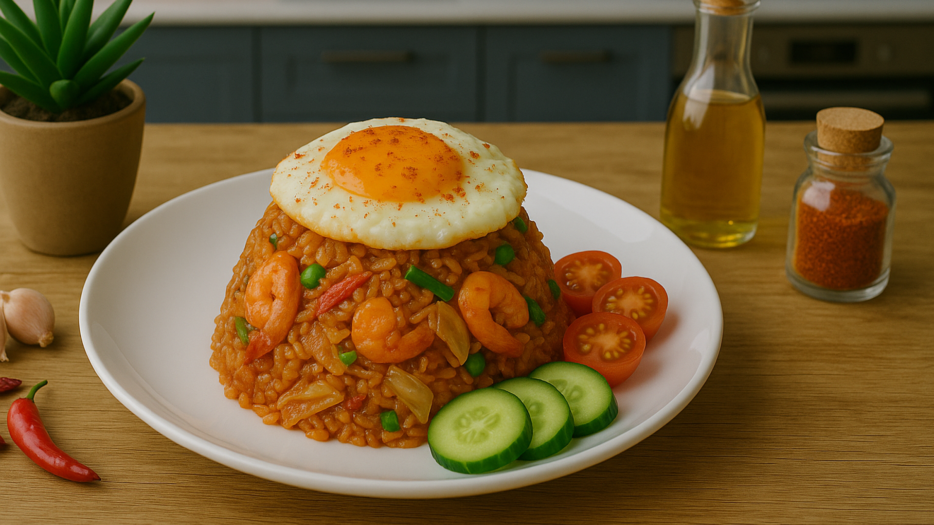An Easy Way to Cook Nasi Goreng – Indonesian Fried Rice with Bold Flavor