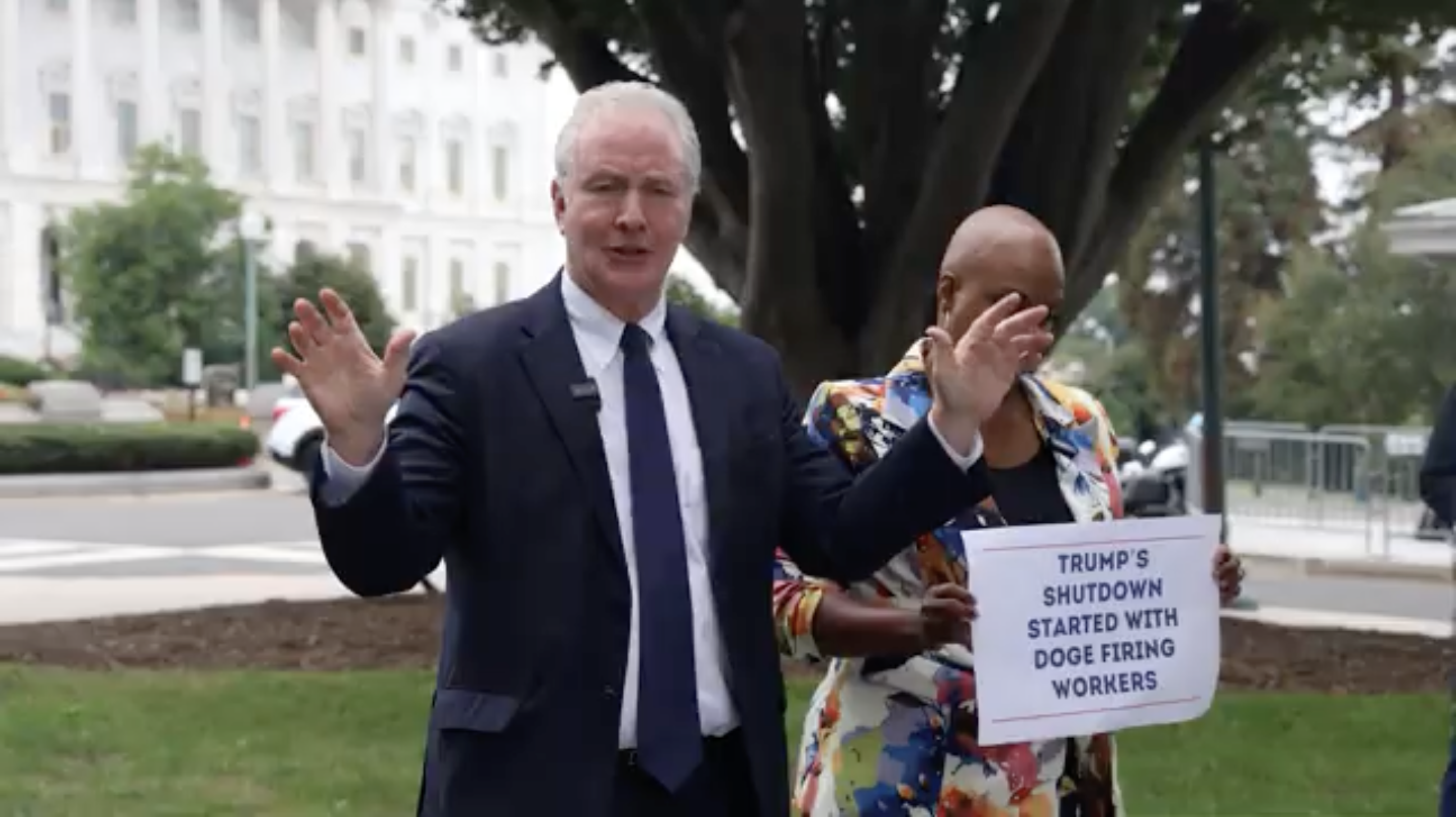'That's Just Mafia-Style Blackmail': Chris Van Hollen Calls Out The ...