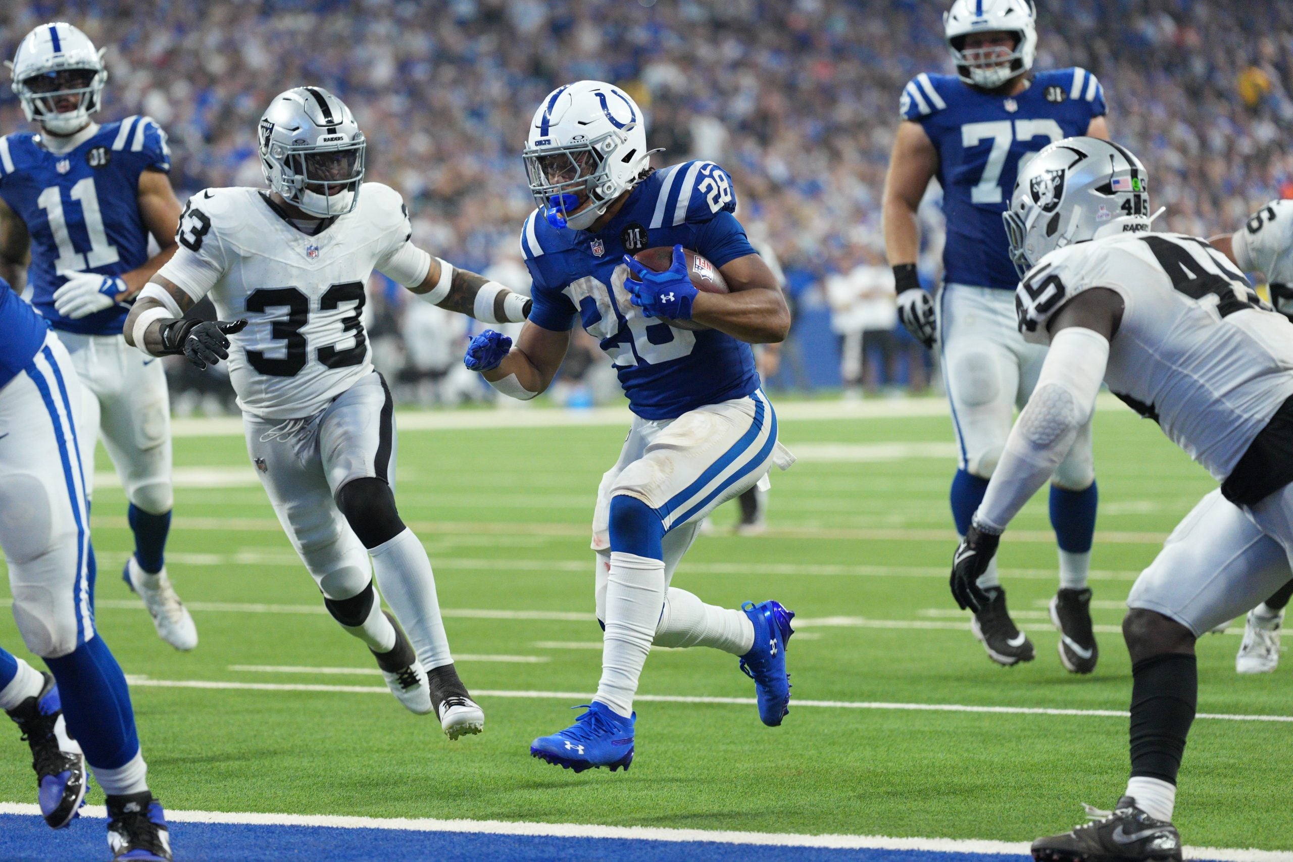 What the Colts did for the first time since the 2001 season