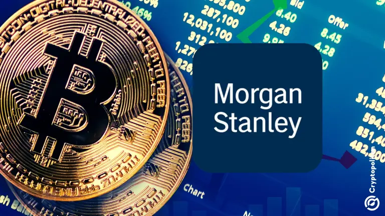 Morgan Stanley’s new report advises only small crypto holdings for growth