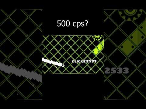 RETRAY but with the MOST EXTREME CLICK SPAM OF ALL GEOMETRY DASH #shorts