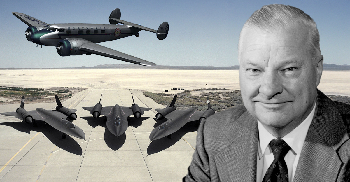 Aerospace engineer Kelly Johnson developed aircraft from the prop ...