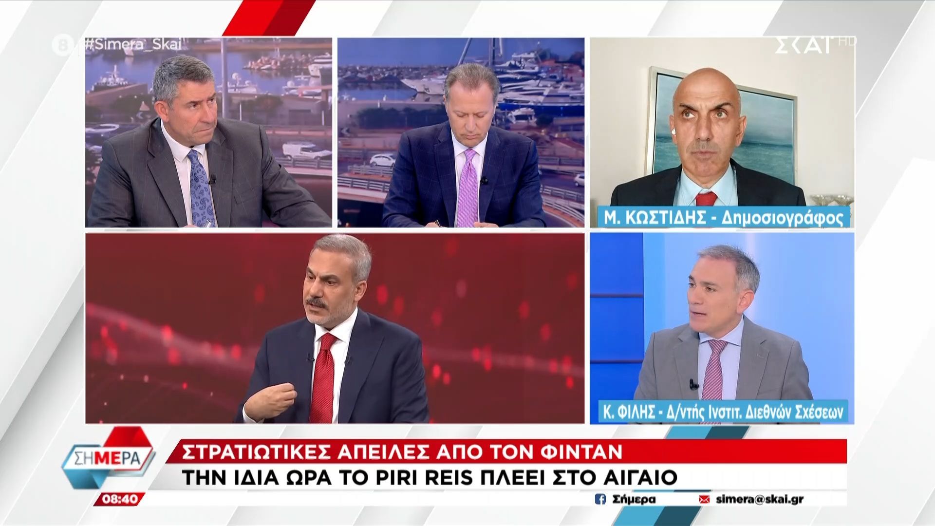 Κ. Φίλης: «Ο Φιντάν είναι σε άγχος - Προβληματικό πλέον το κλίμα για ...