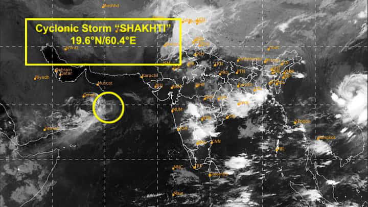 Cyclone Shakti Live Tracker: IMD Confirms Weakening Of Storm As It ...
