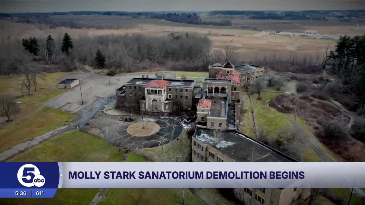 Demolition set to begin at historic Molly Stark Sanatorium in Stark County