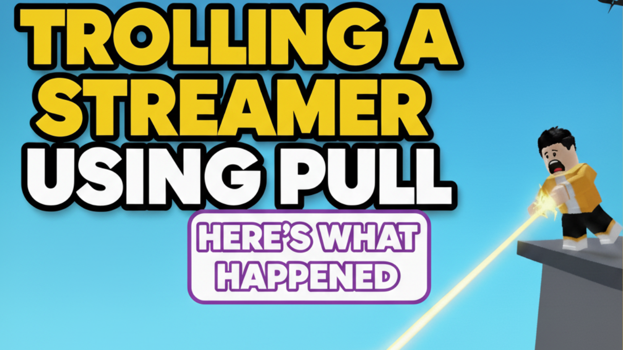 Trolling a Streamer Using Pull — Here’s What Happened