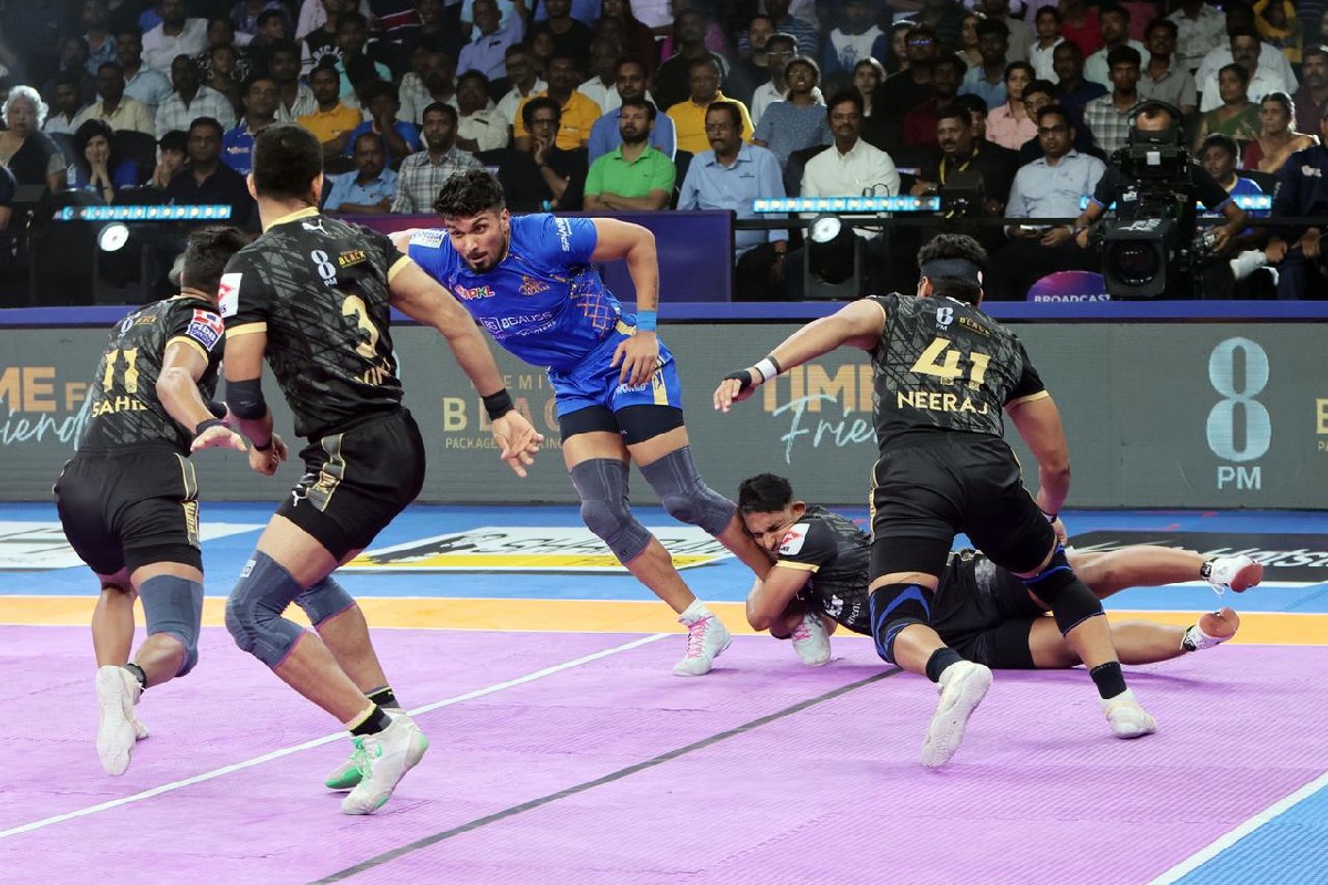 Arjun Deshwal’s sensational 22-point masterclass guides Tamil Thalaivas ...