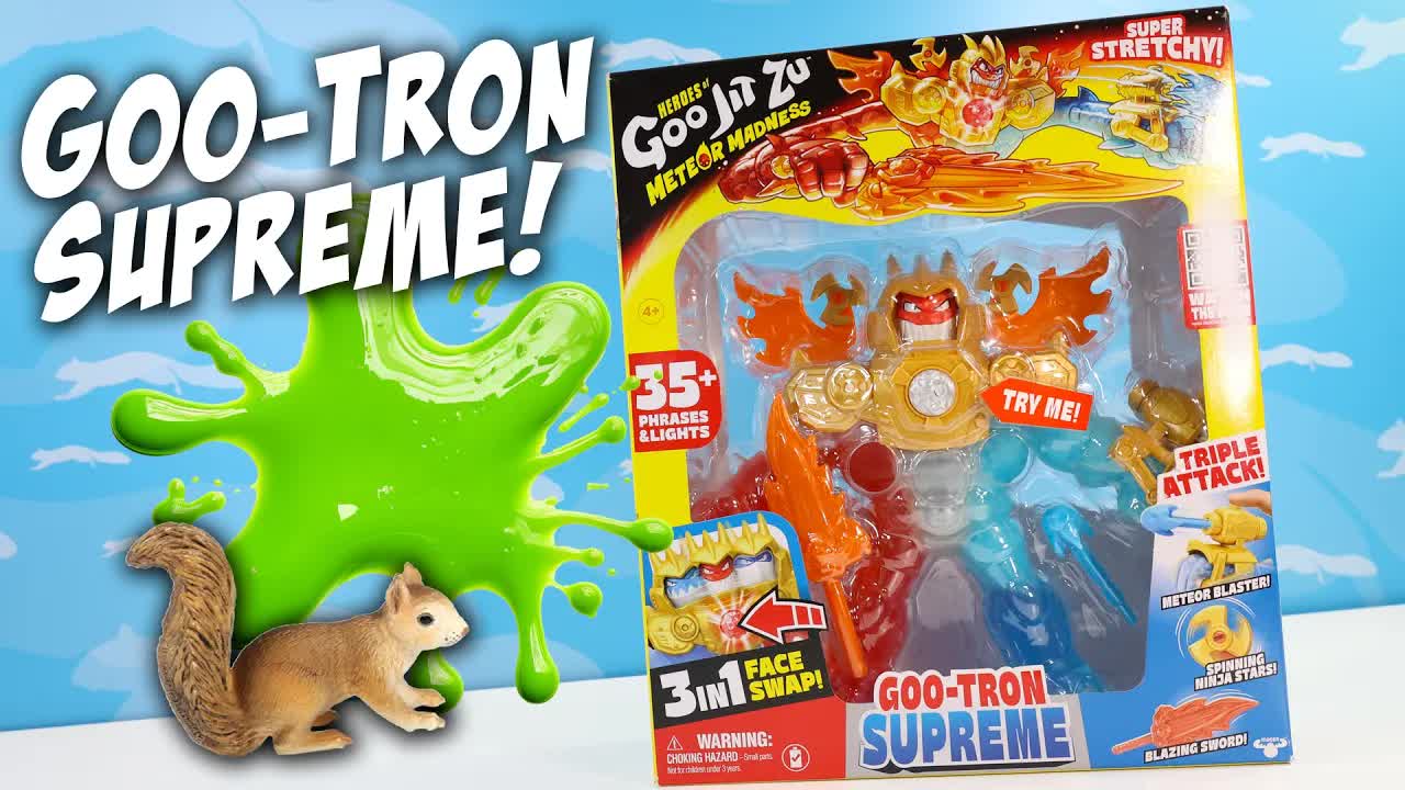 Heroes of Goo Jit Zu Meteor Madness Goo-Tron Supreme & Hydro-Sting ...