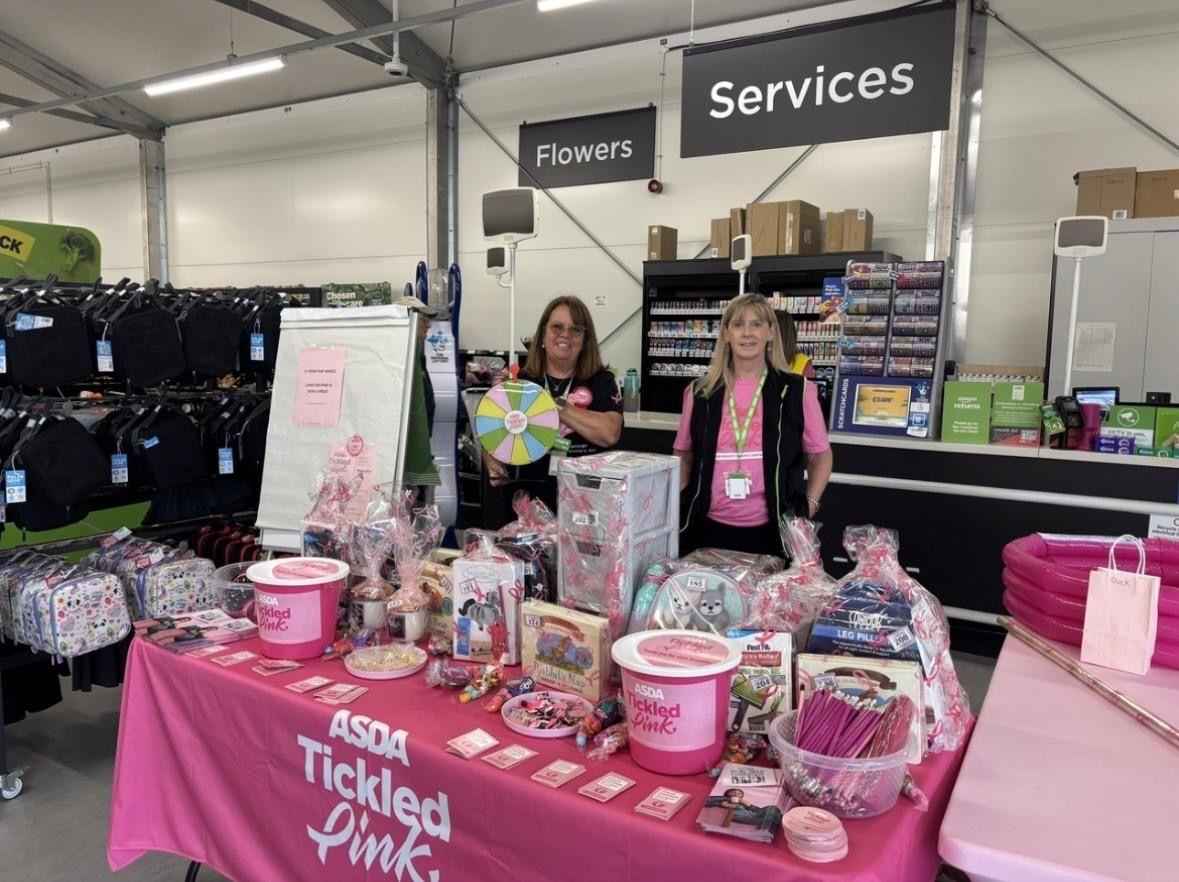 Asda Downpatrick raises vital funds for Tickled Pink Campaign