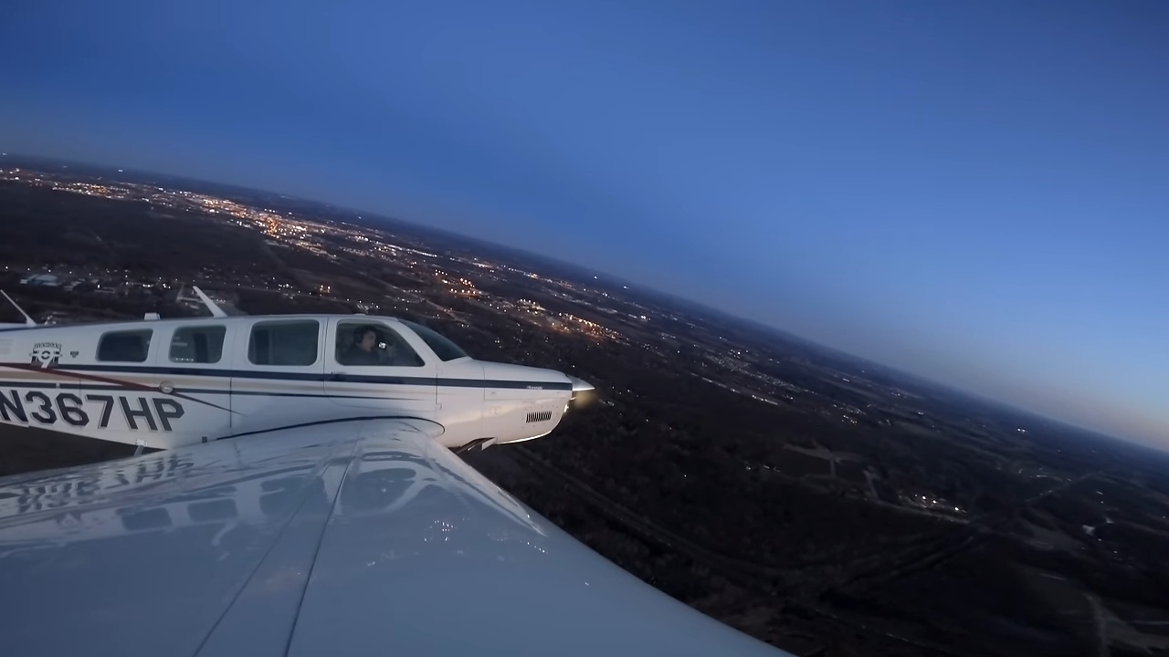 Flying Into the Most Restricted Airspace in America