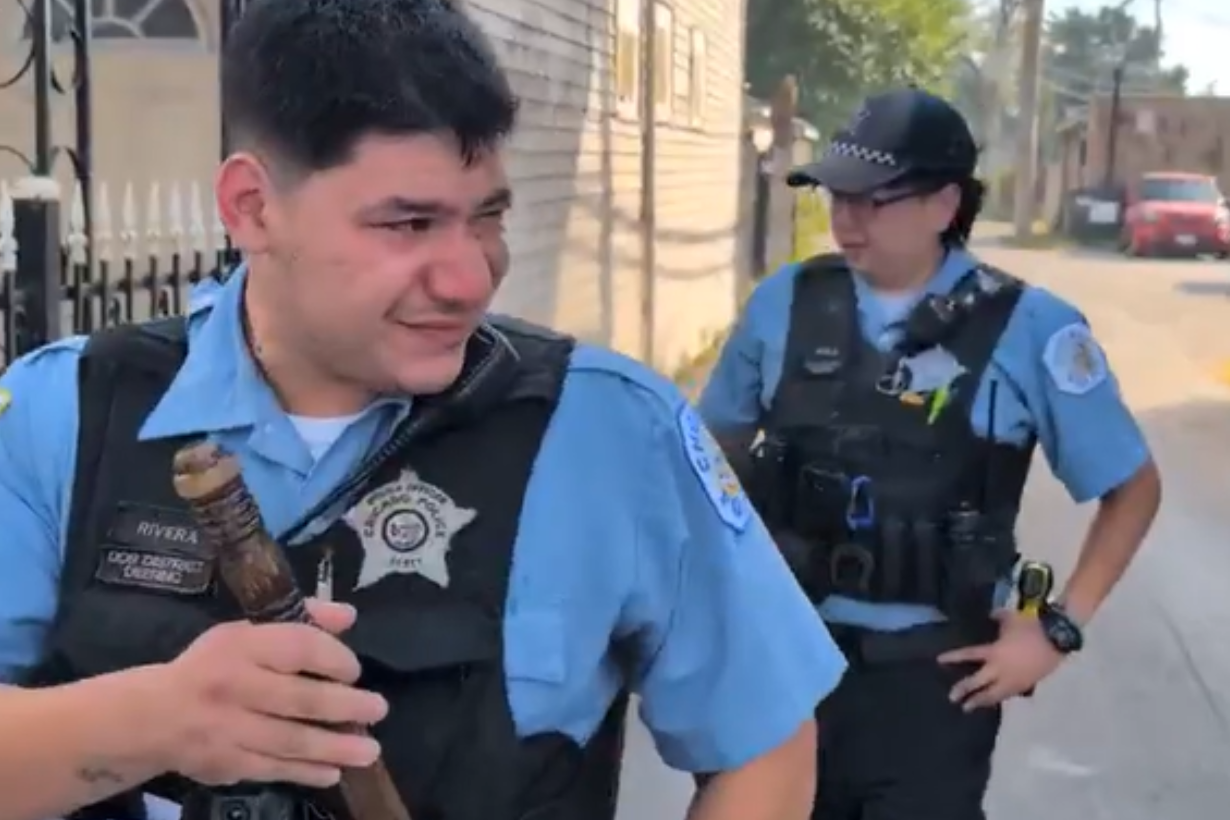 ICE Accidentally Tear Gases Chicago Police During Clash With Protesters