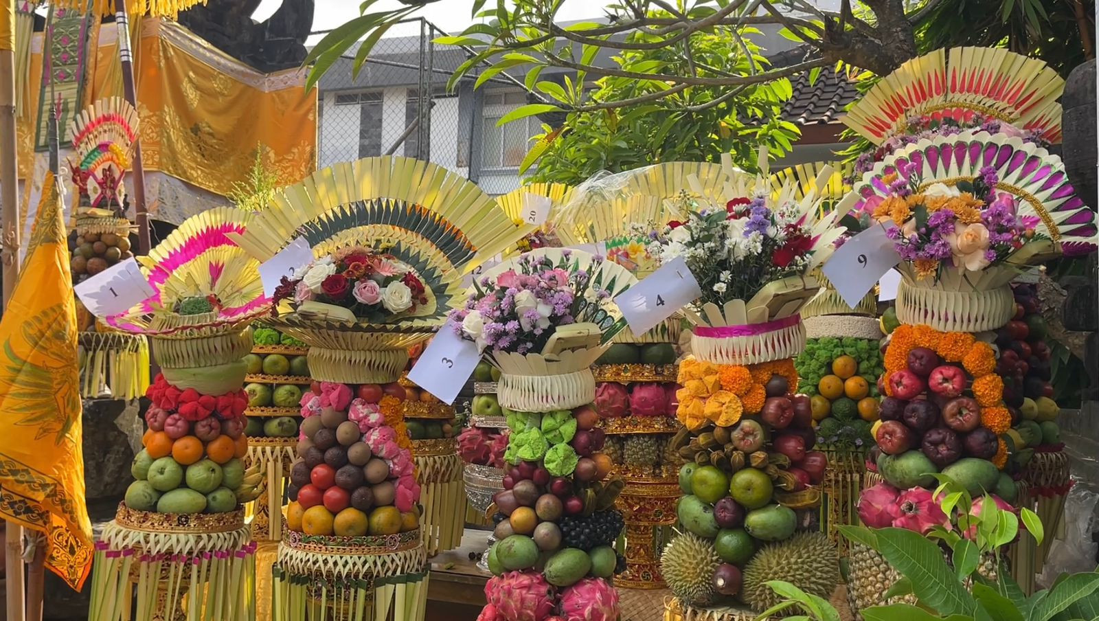 DKLH Bali Gelar Lomba Gebogan Buah Lokal, Unik dan Menarik