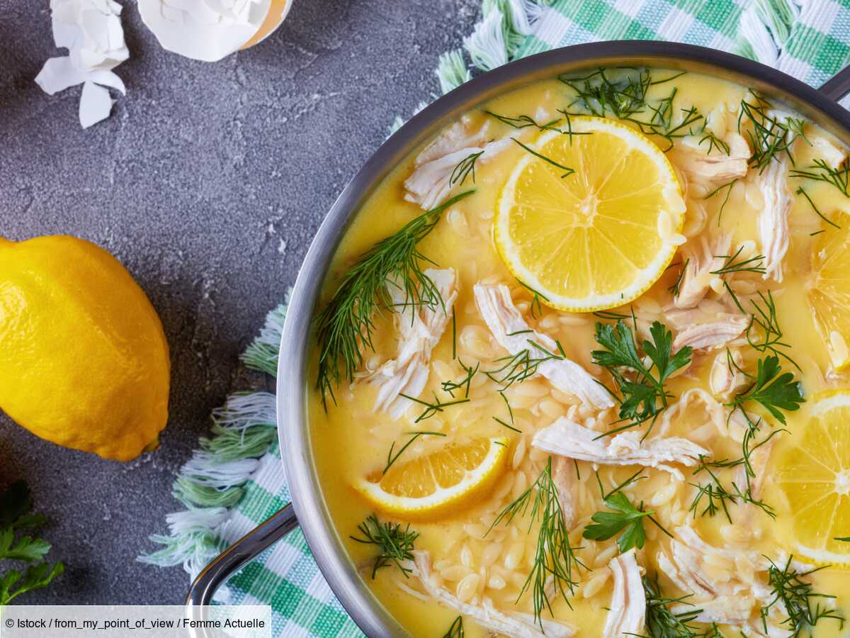 Un grand classique de la cuisine grecque : la recette de la soupe ...