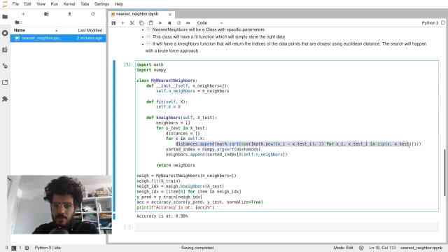 Build K-Nearest Neighbors from Scratch in Python – Step by Step Tutorial
