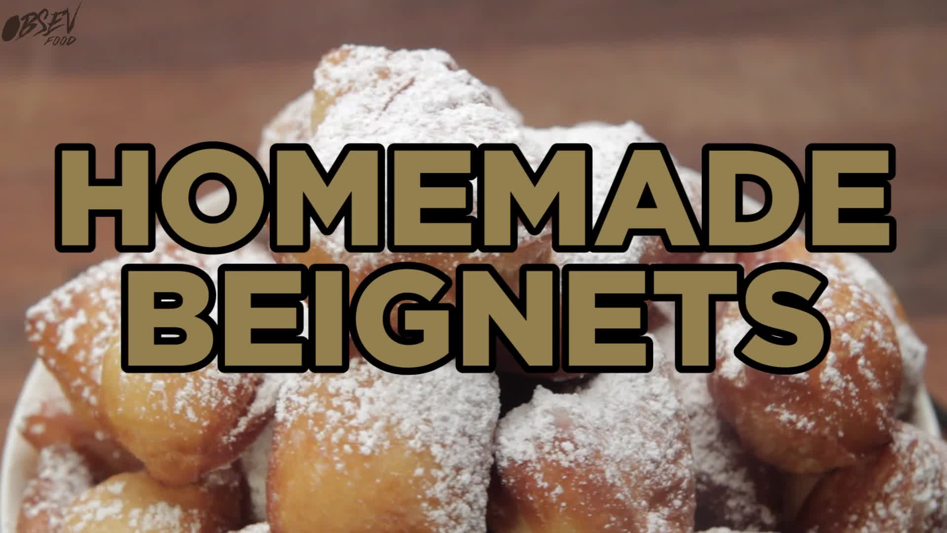 How to Make Homemade Beignets - Full Step-by-Step Video Recipe