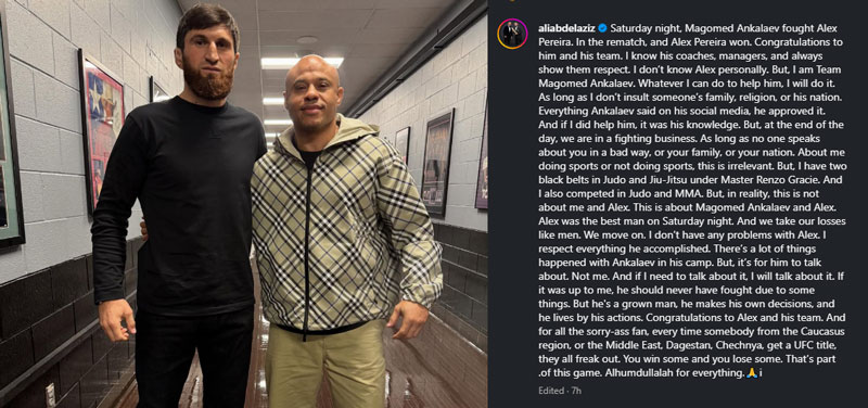 Magomed Ankalaev’s manager claims ‘Big Ank’ fought compromised, attacks ...