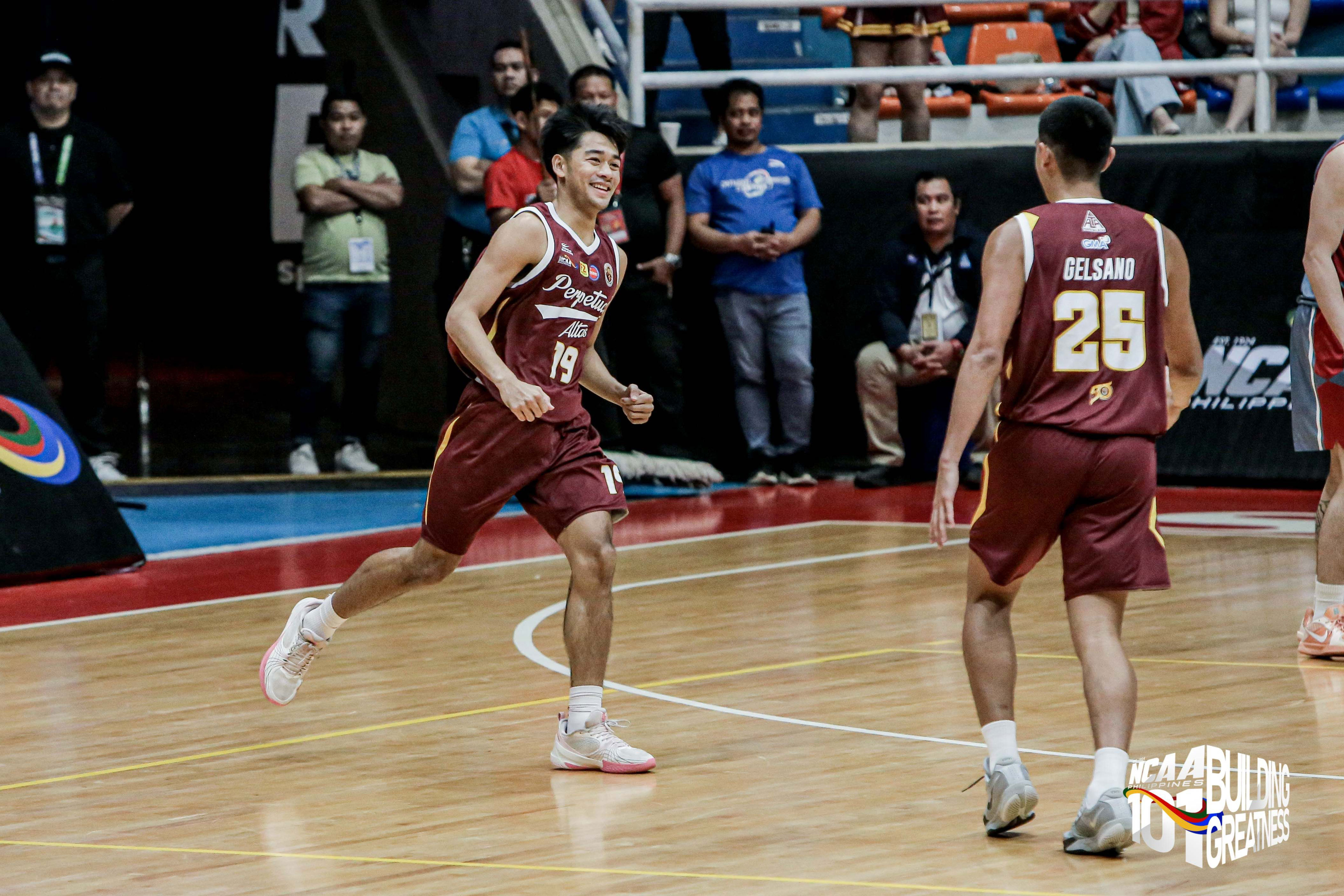 NCAA: Guided by Racela, Gojo Cruz embracing bigger role for Perpetual
