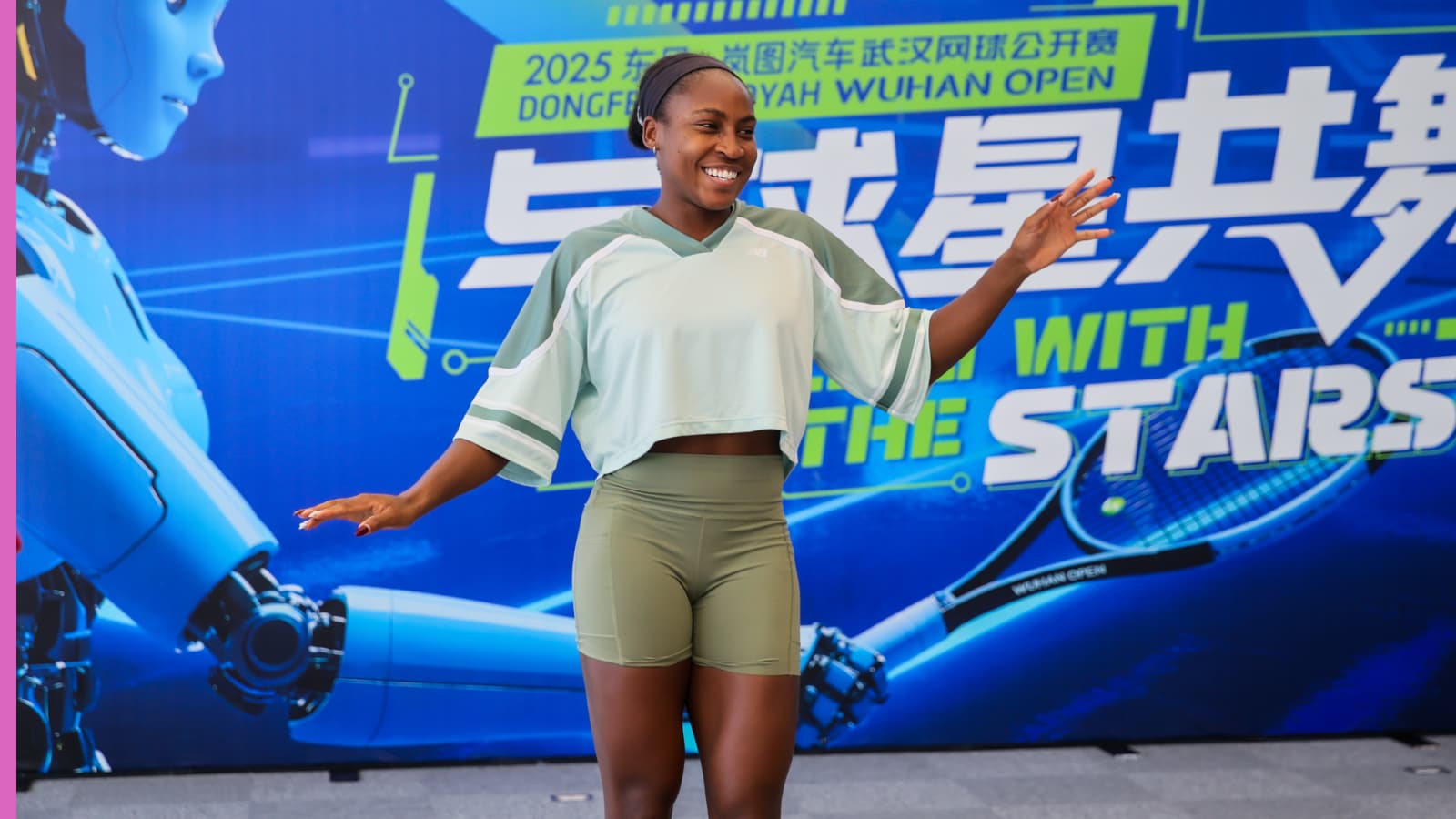 Coco Gauff makes bold serving claim as she puts Beijing hammering into ...