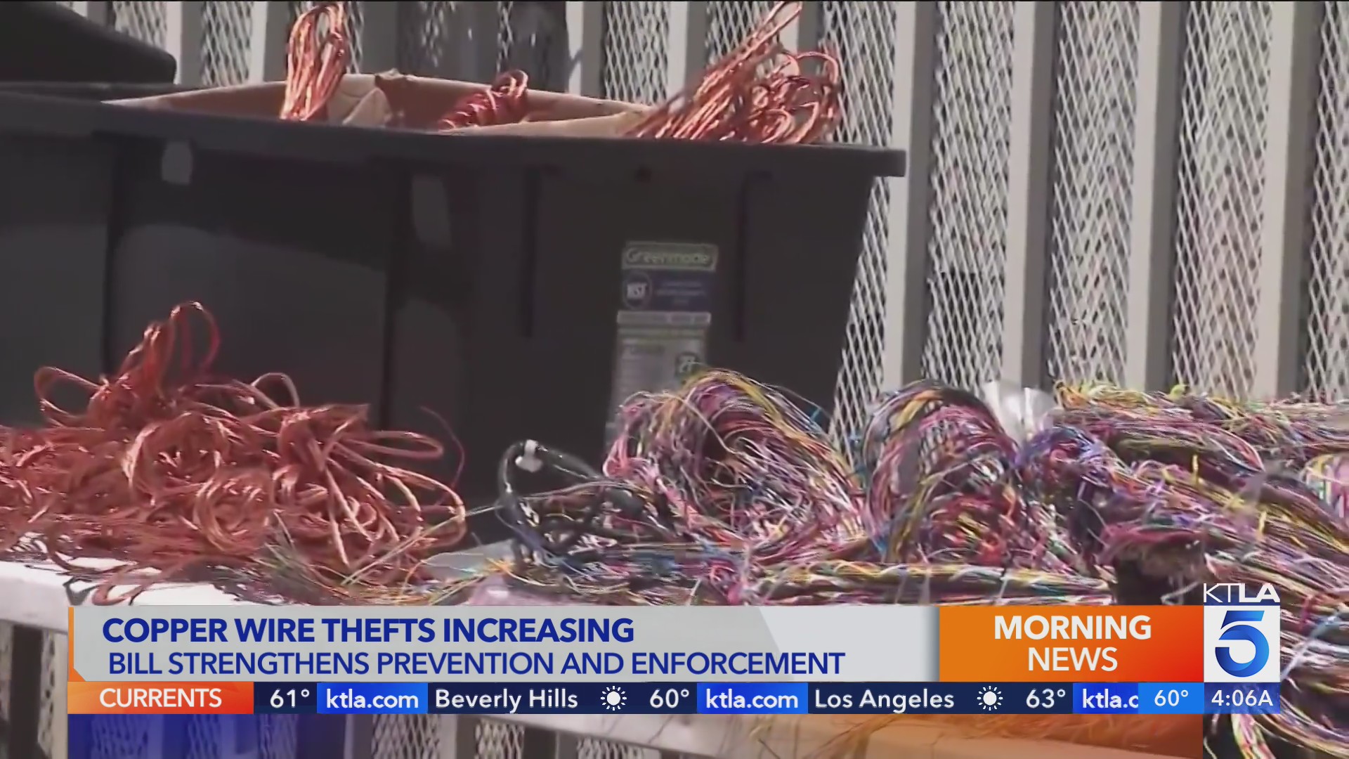 Officials urge Gov. Newsom to crack down on copper wire theft in CA