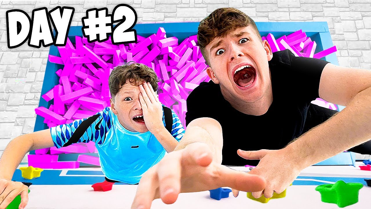 What happened during the foam pit challenge