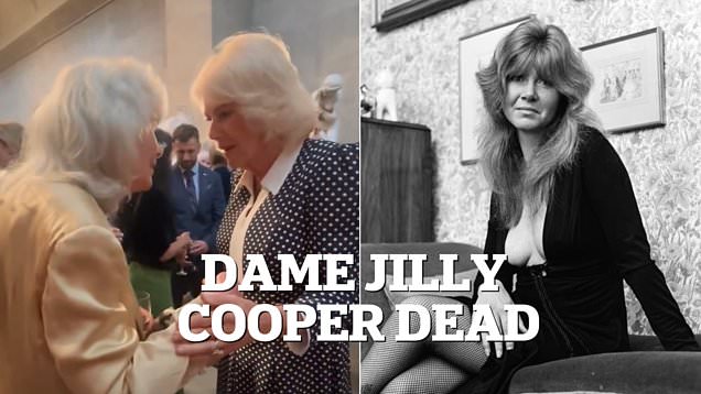 Celebrated novelist Jilly Cooper dead aged 88 after fall