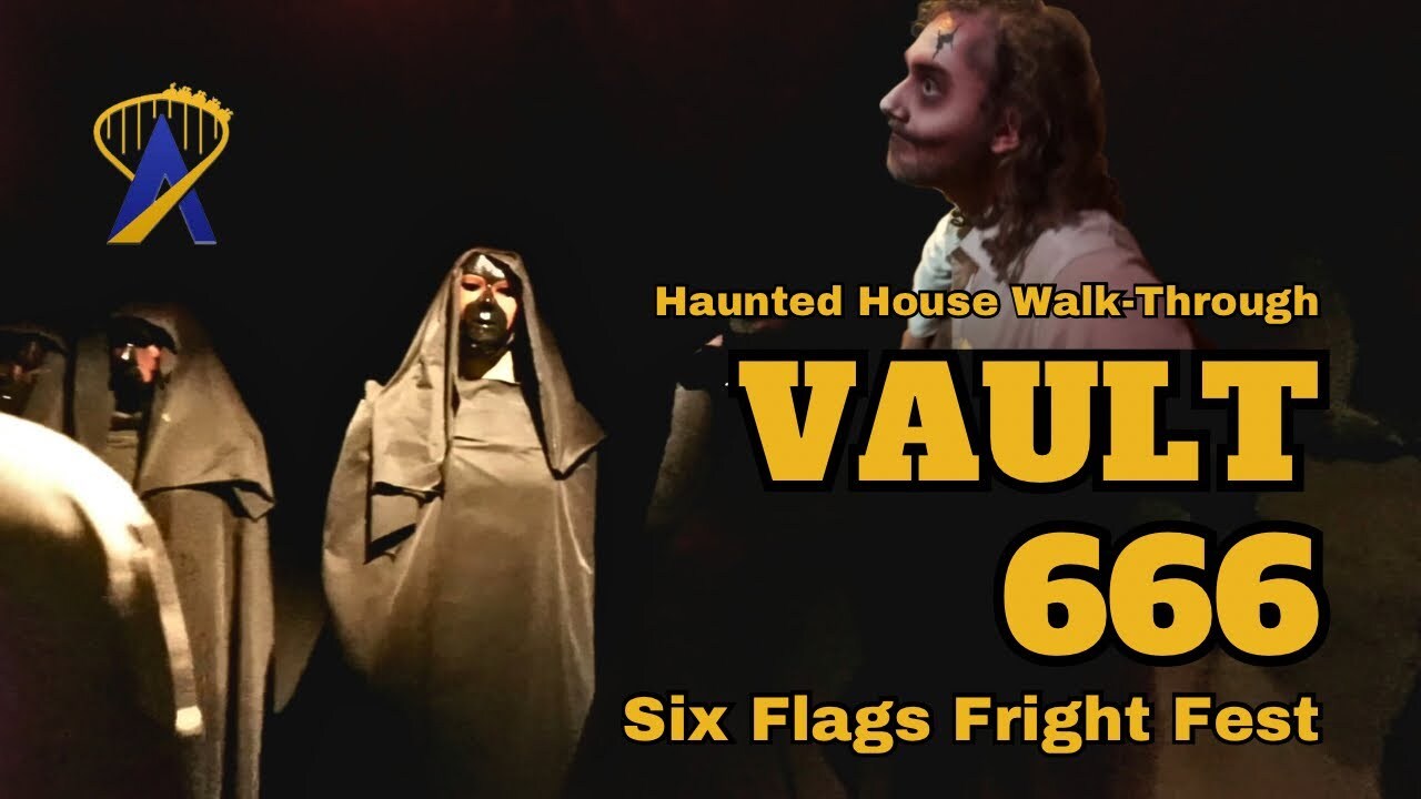 Vault 666 Haunted House from Fright Fest Six Flags Magic Mountain