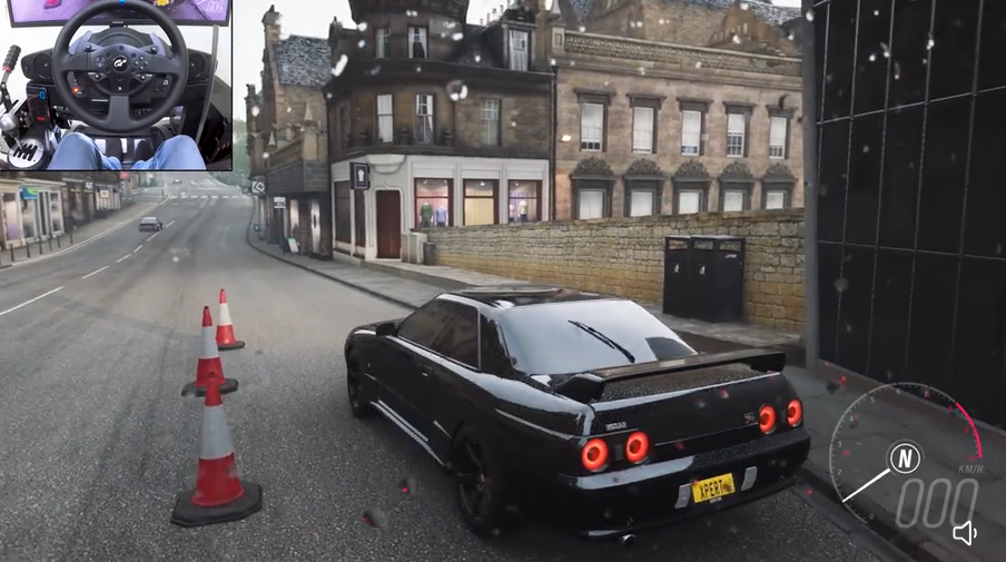 600HP Nissan Skyline R32 GTR – Forza Horizon 4 with Thrustmaster T300RS