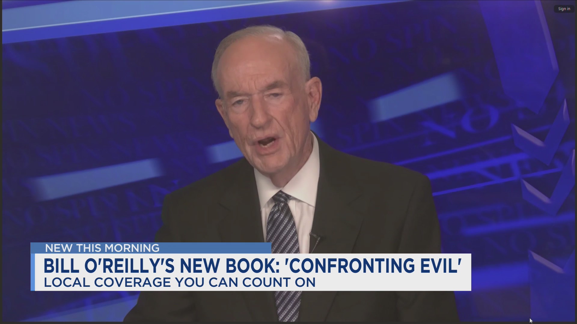 Bill O'Reilly on his new book: 'Confronting Evil'