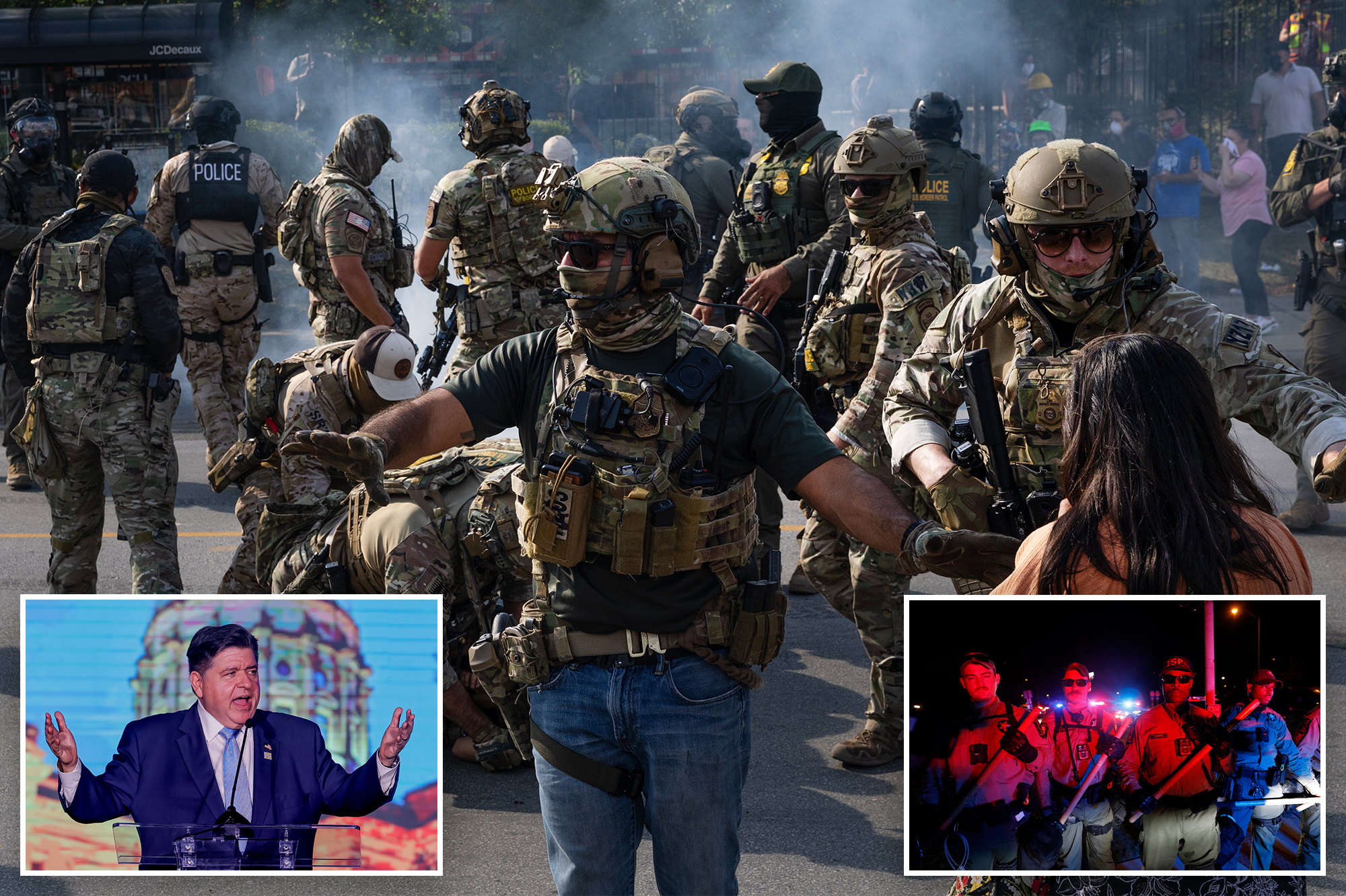 Trump to send 400 Texas National Guard troops to Illinois as anti-ICE ...