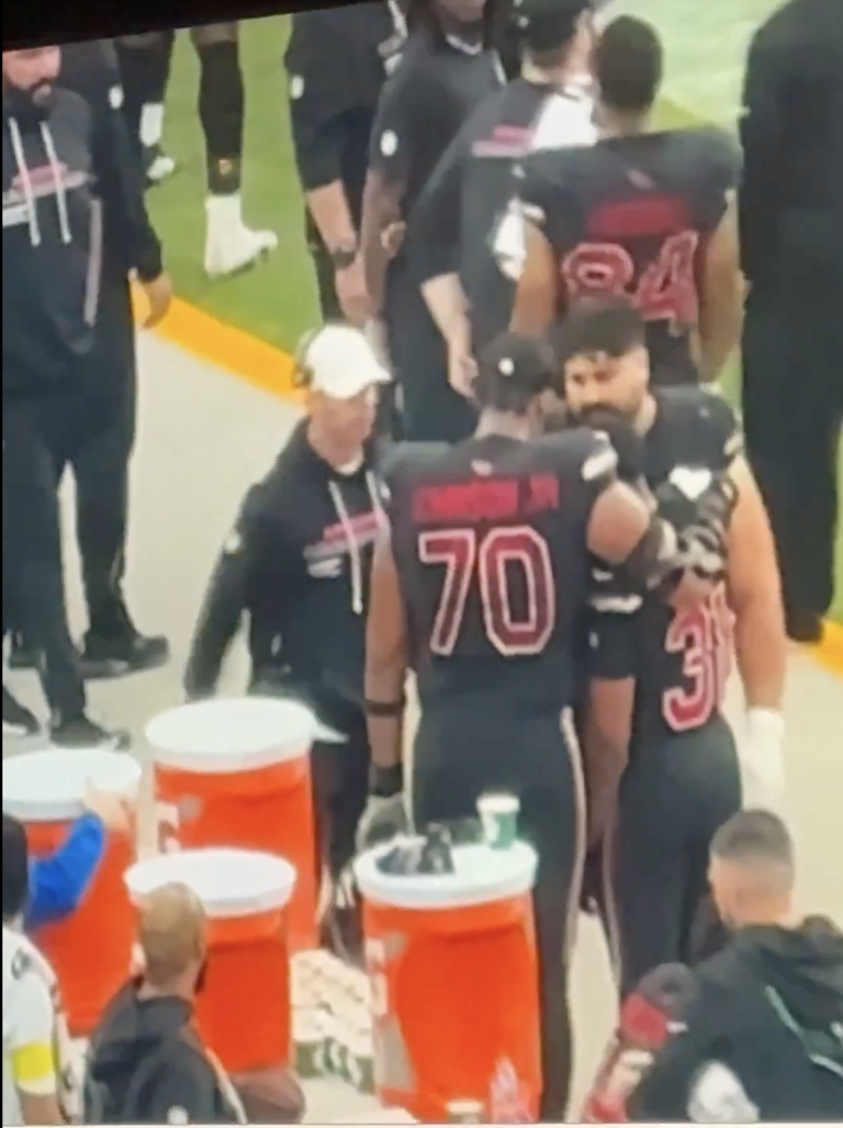 New sideline video shows Cardinals coach eviscerating Emari Demercado ...