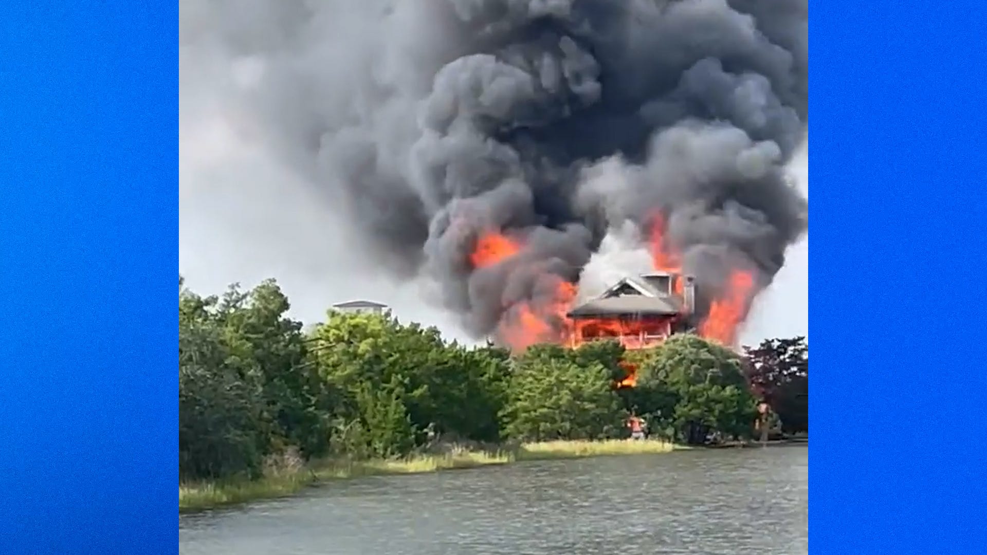Massive fire engulfs Judge Diane Goodstein's home in South Carolina