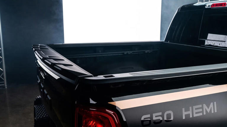 Ram 1500 Lowered Street Truck Debuts With 650 HP Supercharged HEMI V8