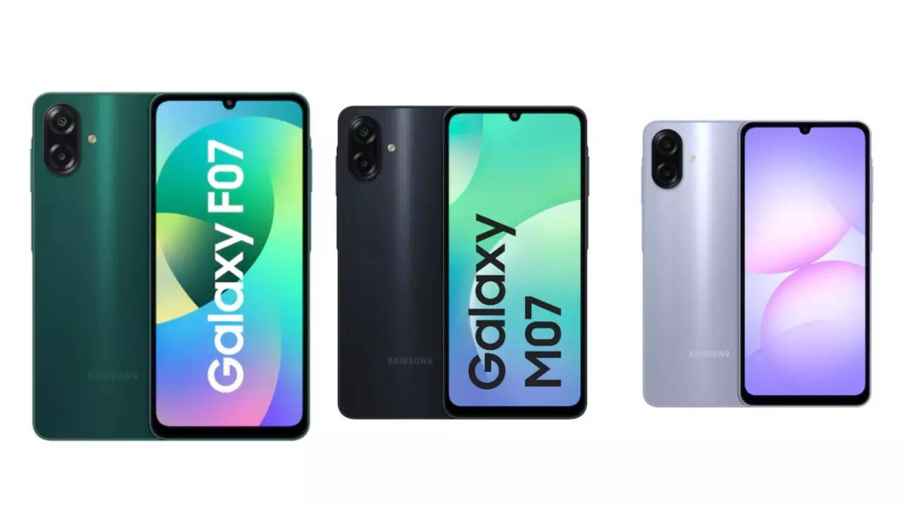 Samsung Galaxy A07, Galaxy F07, and Galaxy M07 4G launched: Price ...