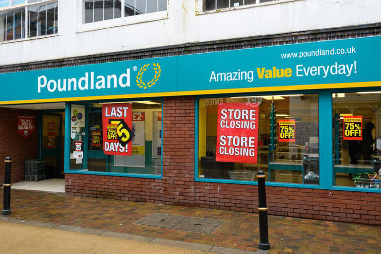 Full list of Poundland closures as two Scottish stores to close in just ...