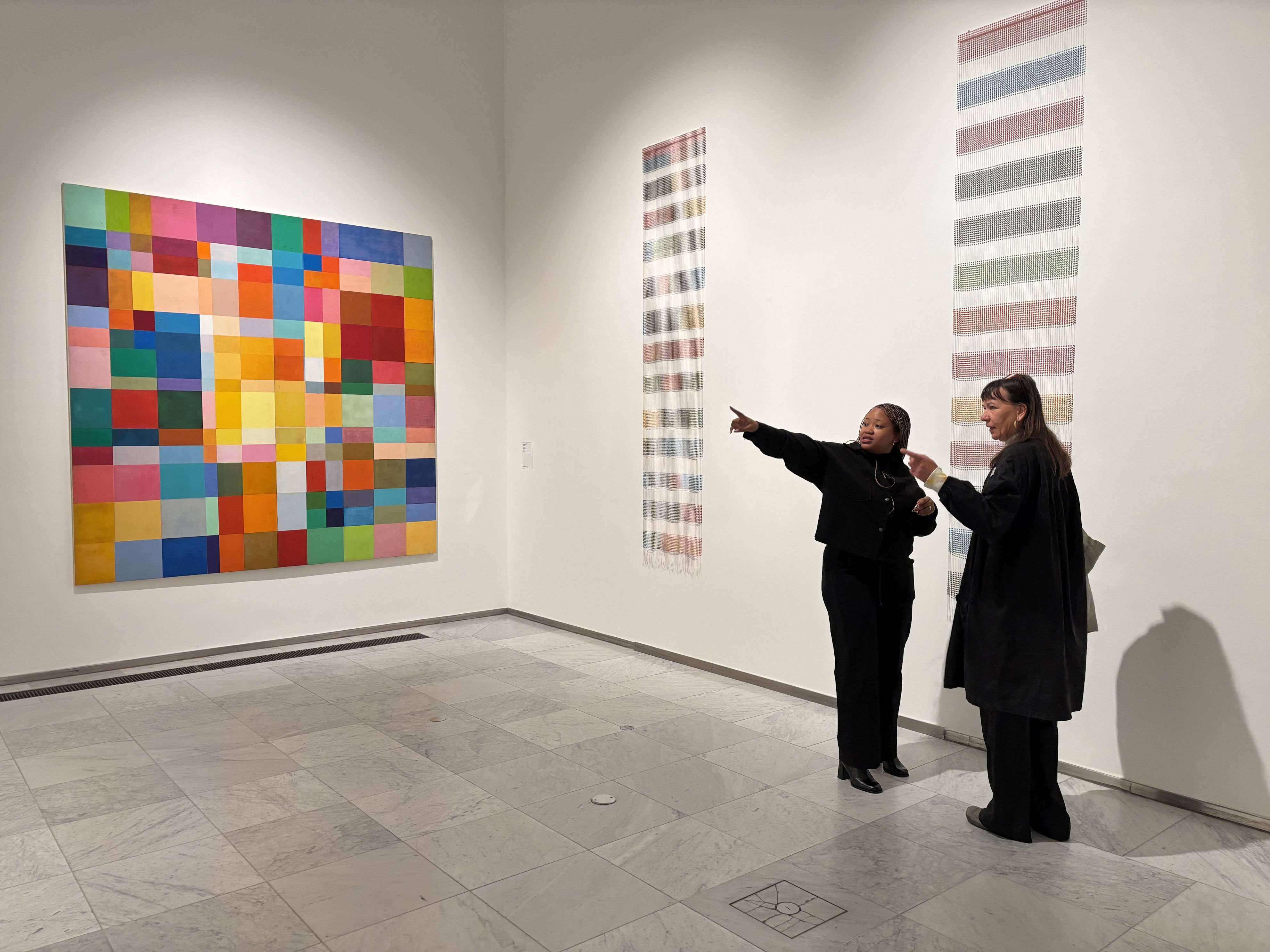 Zuid-Afrikaanse kunstenares Bonolo Kavula 'ontmoet' schilder Georges ...