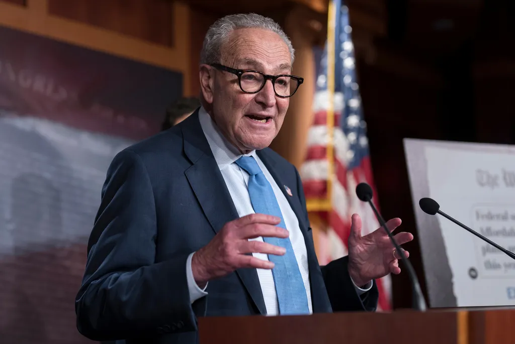 Schumer praises MTG move to support Obamacare tax credits in floor speech