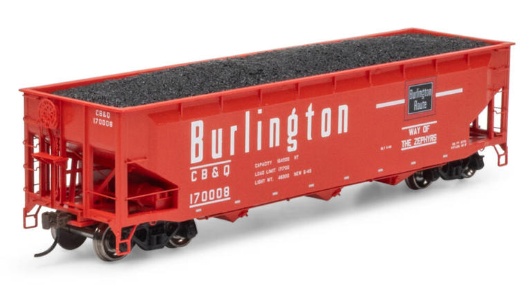 Athearn HO three-bay offset-side hopper