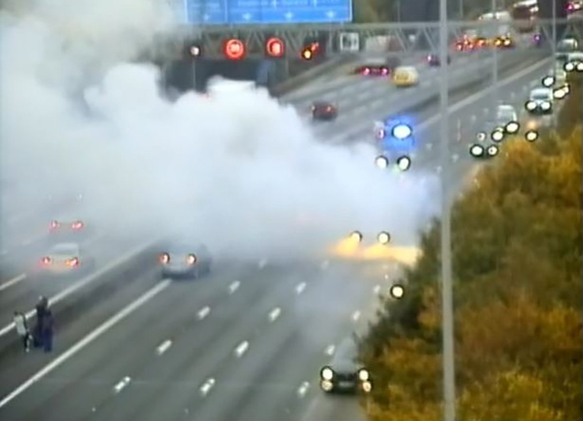 Drivers on M25 face nine-mile queues and long delays